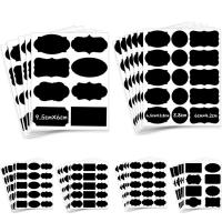 China Mason Jar Chalkboard Labels Erasable Removable Waterproof Bulk Blackboard Sticker Label for sale