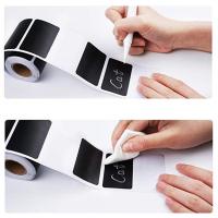 China Kitchen Bottle Irregular Shaped PVC Adhesive Chalkboard Blackboard Stickers Label for sale