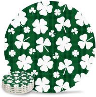 China UV printing absorb water diatomite drink coaster quick drying diatomaceous earth cup mat stone coaster for sale