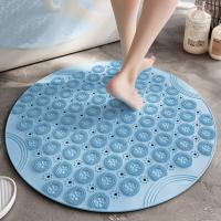 China Hot Sale Waterproof Round Floor Mats Non Slip Custom Quick-dry Bath Mat for sale