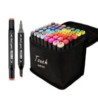 China 24 Colors Drawing Markers with Dual Tips For Art Office School Supplies for sale