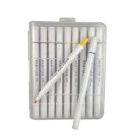 China Professional Custom Alcohol Chisel Tip Round Tip Dual Tip Marker Pen Set For Sketch Manga Drawing Painting for sale