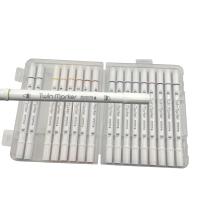 China Factory Cheap Custom 18 Colors Fiber Nib Dual Tip Alcohol Ink Twin Marker Pen Set for sale
