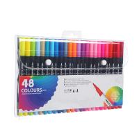 China Art Coloring Watercolor Fine liners & Brush Markers Custom Calligraphy Marker Journal Pens for sale