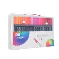 China Art Coloring Watercolor Fine liners & Brush Markers Custom Calligraphy Marker Journal Pens for sale