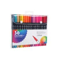 China Colored Pen Watercolor Art Markers Fineliner & Brush Calligraphy Pen with Custom Logo for sale