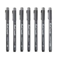 China Black Micro-Pen Fineliner Pens, Black Pigment Liner Precision Micro Liner Drawing Pens for Sketching Drafting for sale