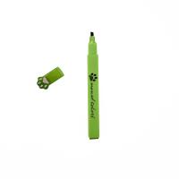 China Cute Cat Paw Highlighter Fency Highlighter Pen Custom Chisel Tip Mini Highlighter Set for sale
