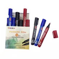 China Permanent Marker Ink Fine Tip Custom Permanent Paint Markers Customizable for Plastic Glass for sale