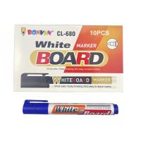 China Non-Toxic Easy Clean Low Odor Dry Erase Markers Whiteboard Marker Pen Plastic for Classroom School Office Home Use for sale