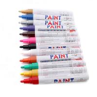 China Durable Non-toxic Safe Custom DIY Permanent Oil Based Paint Marker Pen Set for Kids Adults for sale