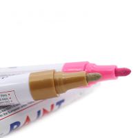 China Blue White Gold Silver Black 2 mm 3 mm Line Thickness Non-toxic Oil Based Custom Paint Markers Pens Set for sale