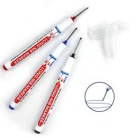 China Woodworking Deep Hole Markers 20mm 30mm Long Nib Marker Pen for sale