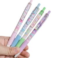 China Cartoon press plastic color glue adhesive marker pen for school kids painting writing craft scrapbooking for sale