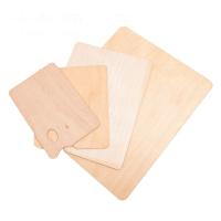 China Drawing Palette Custom Wooden Oil Watercolour Painting Palette with Thumb Hole for sale