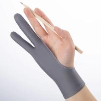 China Zhejiang Bonvan Custom Cheap Artist Glove for Drawing Tablet Two-Finger Gloves for sale
