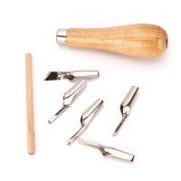 China Woodworking Wood Carving Tools Chisel Sculpting Crafting DIY Whittling Kit Carbon Steel Graver Set for sale