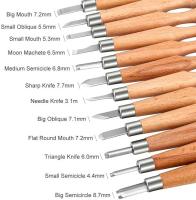 China Carbon Steel Graver Set Woodwork Chisel Tools for Kids & Beginners Carving Wood Tool for sale