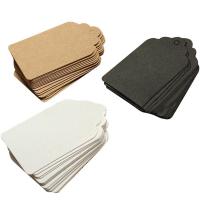 China High grade kraft paper hangtag customized clothing paper card label trademark logo hanging tag for sale