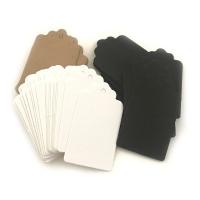 China High grade kraft paper hangtag customized clothing paper card label trademark logo hanging tag for sale