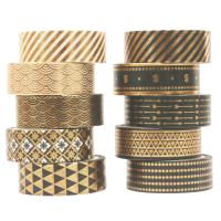 China Masking Paper Supplies Arts Scrapbook DIY Crafts Gift Wrapping Holiday Decoration colorful printed adhesive tape film for sale