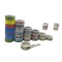 China Custom Adhesive Tape Washi Tape Set Decorative Masking Tape for DIY Craft Scrapbooking Gift Wrapping for sale