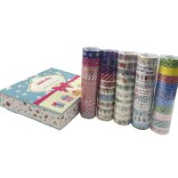 China Cute Washi Tape for Kids DIY Craft Gift Wrapping Decorative Colored Tape Custom Bulk Set for sale
