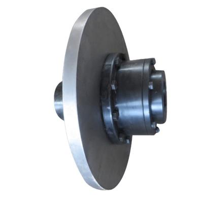 China Fuzzy Logic Control Flexible Gear Coupling 355mm 45 Steel Drum Flex for sale
