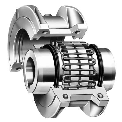 China Hall Effect Technology Compressors Resilient Spring Flexible Taper Grid Coupling for sale