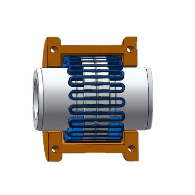 China Steel Flexible Grid Electrostatic Discharge Protection Steel Flexible Serpentine Spring for sale