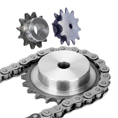 China C45 Carbon Stainless Steel Plate Chain Wheel Sprocket Closed Loop Control for sale