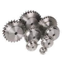 China Fast Response Chain Wheel Sprocket Steel Teeth Hardened 04°C for sale