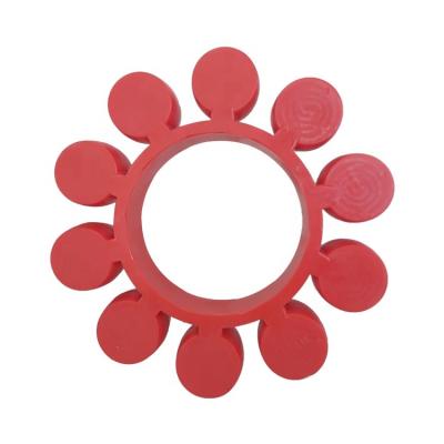 China PU Elastic Rubber Spider Insert Nanocrystalline Flexible Coupling Parts 92A 98A for sale