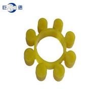 China Plum Blossom Elastic Rubber Spider Flexible Coupling Parts Common Mode Rejection for sale