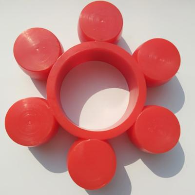 China Flexible Shaft Coupling High Efficiency Shaft Spider Rubber Elastic for sale