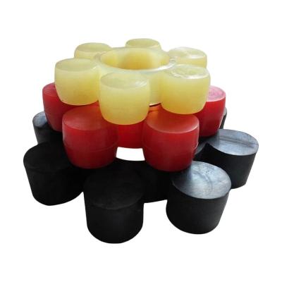 China Digital MT Rubber Spider Element Flexible Coupling Parts Fast Dynamics for sale
