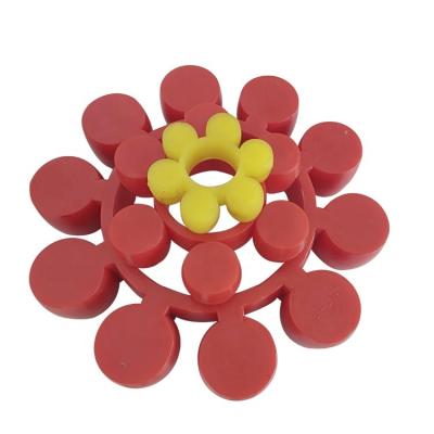 China 95A PU Rubber Element Spider Flexible Coupling Parts Power Factor Correction for sale