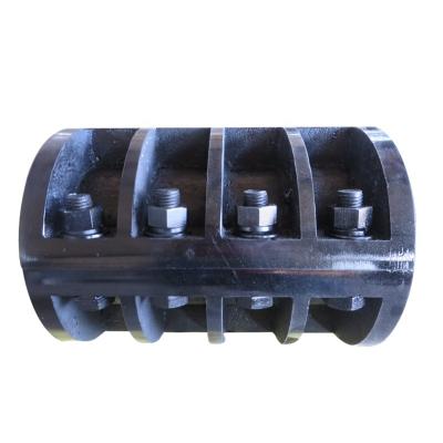 China Cast Iron Clamp Flange Rigid Coupling Lightning Protection High MTBF for sale
