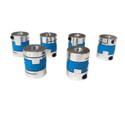 China Hall Effect Technology Aluminum Flexible Coupling Servo Motor Clamp Type Oldham for sale