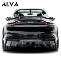 China Aston Martin DBX MSY Type Dry Carbon Fiber Wide Body Kit Front Lip Side Skirts Rear Diffuser Rear Roof Spoiler Rear Wing for sale
