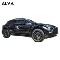 China 2019 DBX SUV 707 Type Dry Carbon Fiber Body Kit Front Bumper Side Skirts Rear Bumper Diffuser Roof Spoiler Full Package for sale