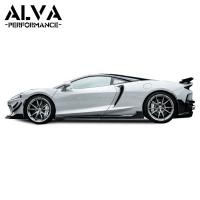 China Replacement Dry Carbon Fiber Body Kits For McLaren GT Featuring Front Lip Side Skirts Rear Diffuser Rear Wing Trunk Lid for sale