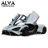China 2017-2019 McLaren 720S ALVA 765LT Type Dry Carbon Fiber Body Kits Front Rear Bumpers Front Fenders Side Skirts Rear Wing for sale