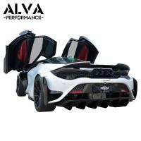 China 2017-2019 McLaren 720S ALVA 765LT Type Dry Carbon Fiber Body Kits Front Rear Bumpers Front Fenders Side Skirts Rear Wing for sale