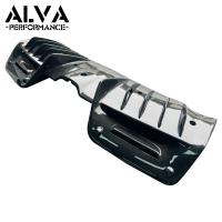 China 2021 Ferrari SF90 Dry Carbon Fiber Body Kits Front Lip Side Skirts Rear Diffuser Rear Spoiler Replacement Components for sale