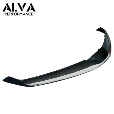 China Excellent Assetto Fiorano Type Dry Carbon Fiber Front Lip Front Bumper Center Part Attachment Suitable With Ferrari SF90 for sale