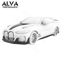 China Excellent Fitment Dry Carbon Fiber Aero Body Kits Side Skirts for BMW I4 4series 5series for sale