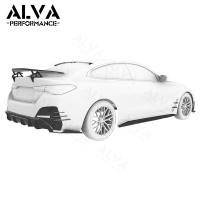 China Excellent Fitment Dry Carbon Fiber Aero Body Kits Side Skirts for BMW I4 4series 5series for sale