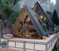 China Triangle Prefab House for sale