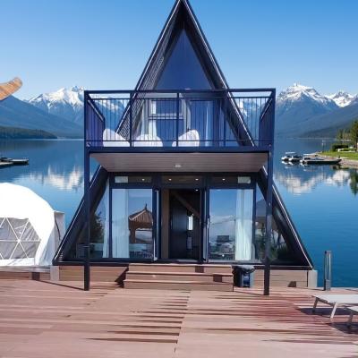 China Hot Selling New Modern Triangular House, Premium Steel Structure, Customizable Design, Factory Direct Price with 1 Year Warranty for sale